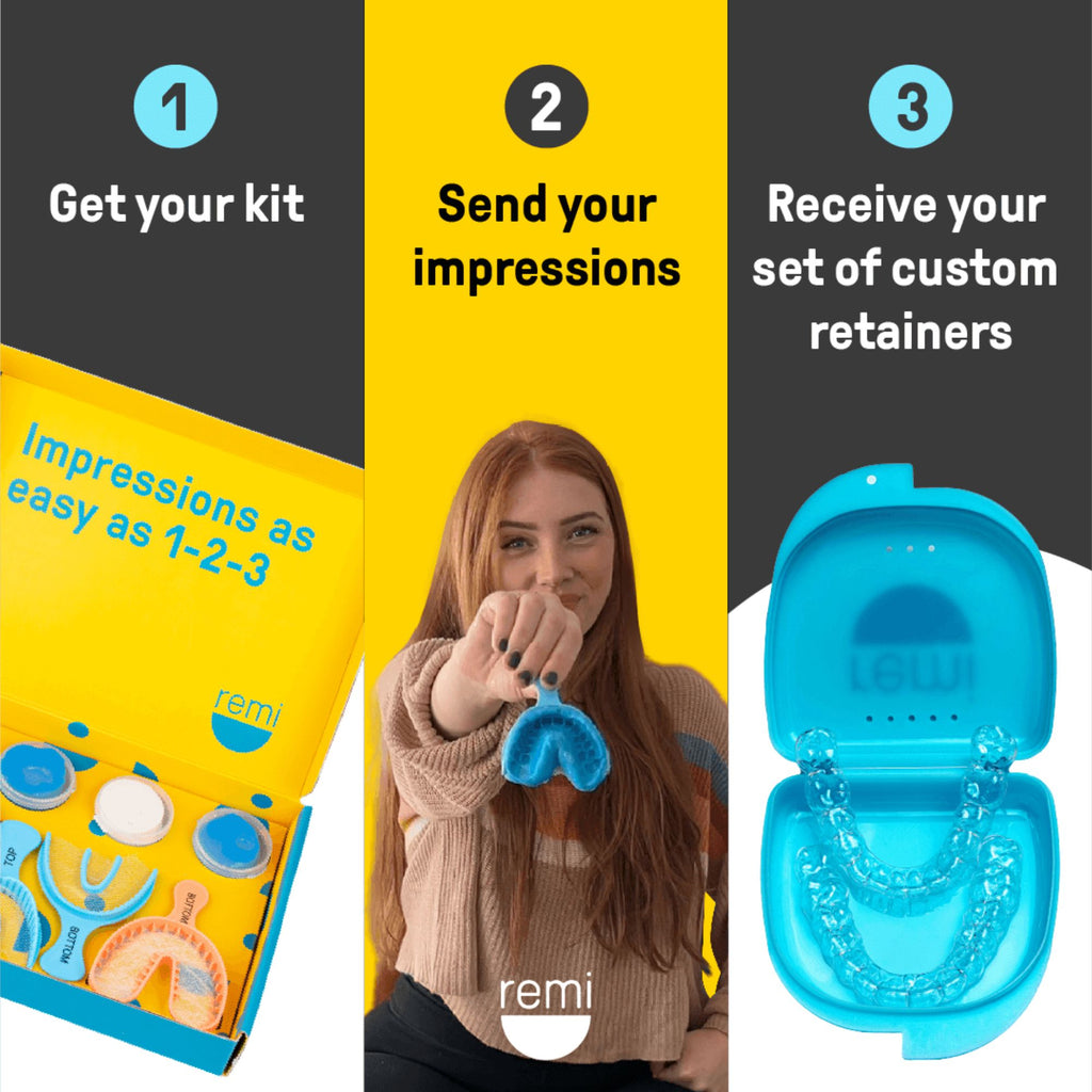 Clear Retainer for Teeth Grinding & Alignment | Remi