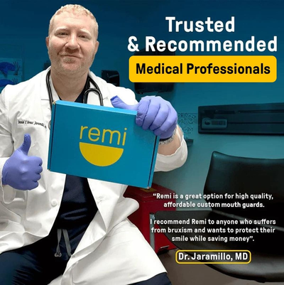 Custom Mouth Guard for Teeth Grinding and Clenching | Remi